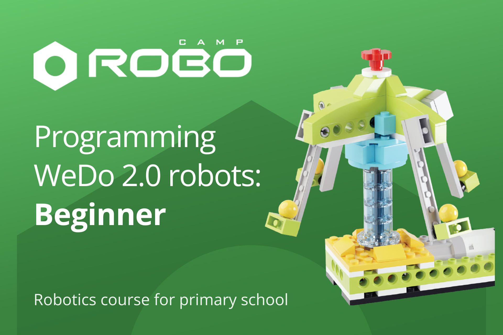 Kurs programowania LEGO WeDo 2.0 dla początkujących | RoboCamp